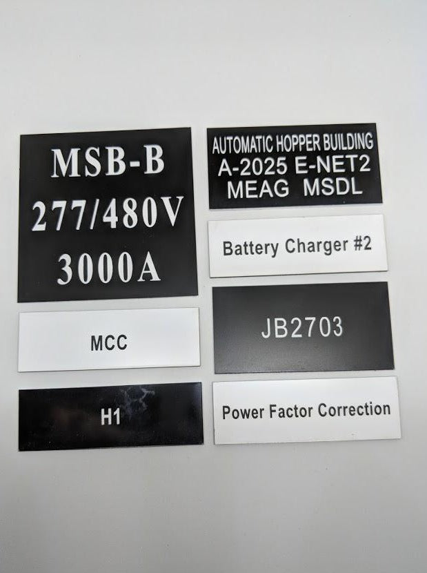 Panel Plates – Distinctive Engraving